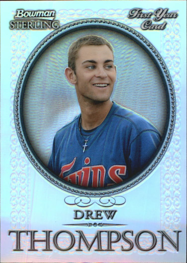 Drew Thompson Baseball Price Guide | Drew Thompson Trading Card Value ...