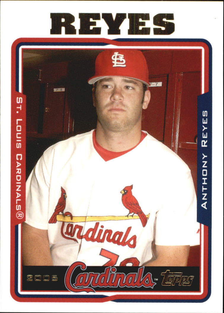 Anthony Reyes Baseball Price Guide | Anthony Reyes Trading Card Value ...