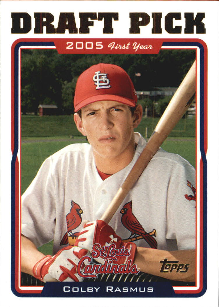 Colby Rasmus Baseball Price Guide | Colby Rasmus Trading Card Value ...