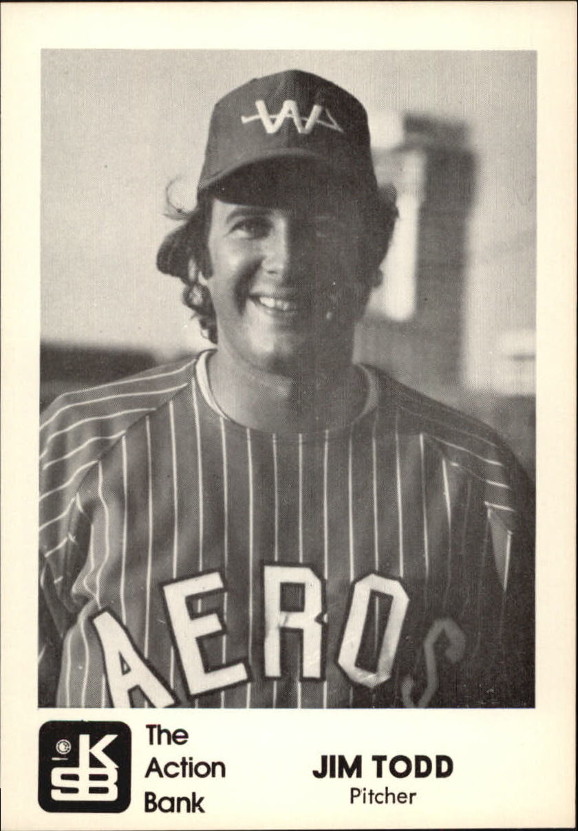 Jim Todd Baseball Price Guide | Jim Todd Trading Card Value – Beckett