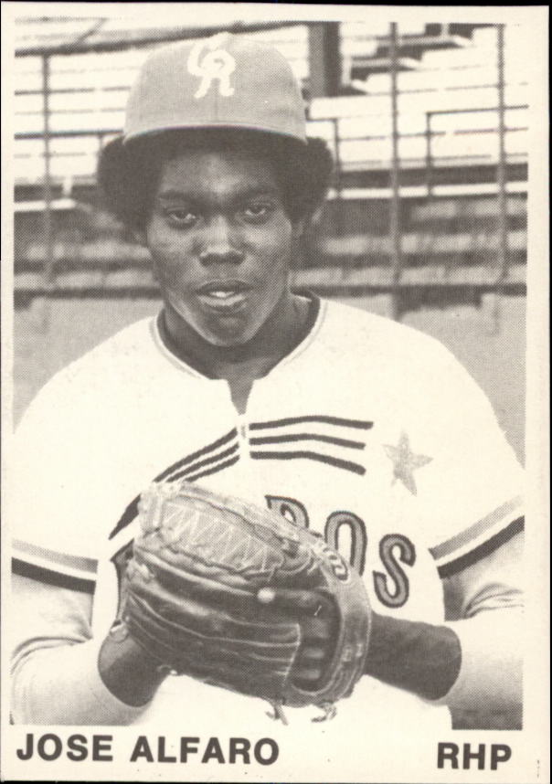 Jose Alfaro Baseball Price Guide | Jose Alfaro Trading Card Value – Beckett