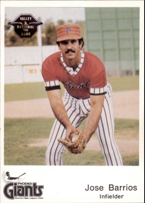 Jose Barrios Baseball Price Guide | Jose Barrios Trading Card Value ...
