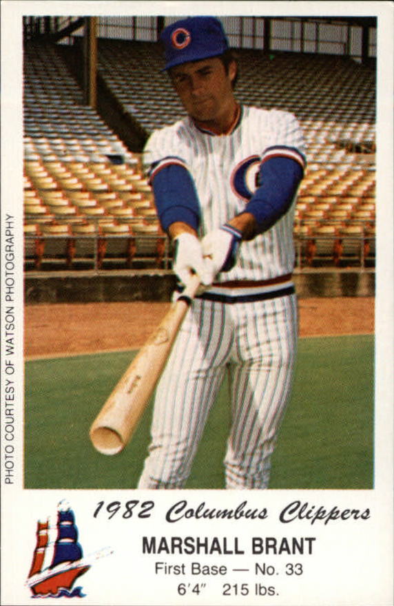 Marshall Brant Baseball Price Guide | Marshall Brant Trading Card Value ...