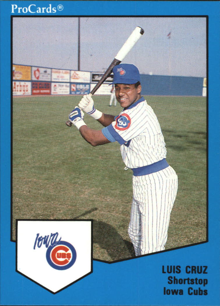 Luis Cruz Baseball Price Guide | Luis Cruz Trading Card Value – Beckett