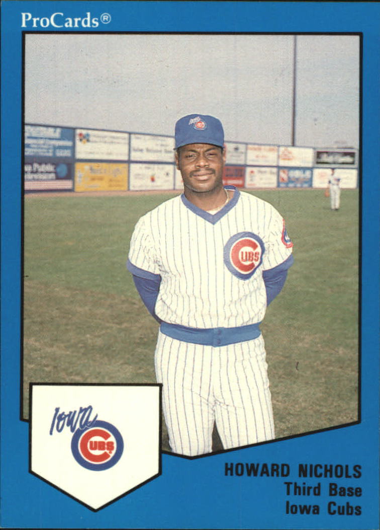 Howard Nichols Baseball Price Guide | Howard Nichols Trading Card Value ...