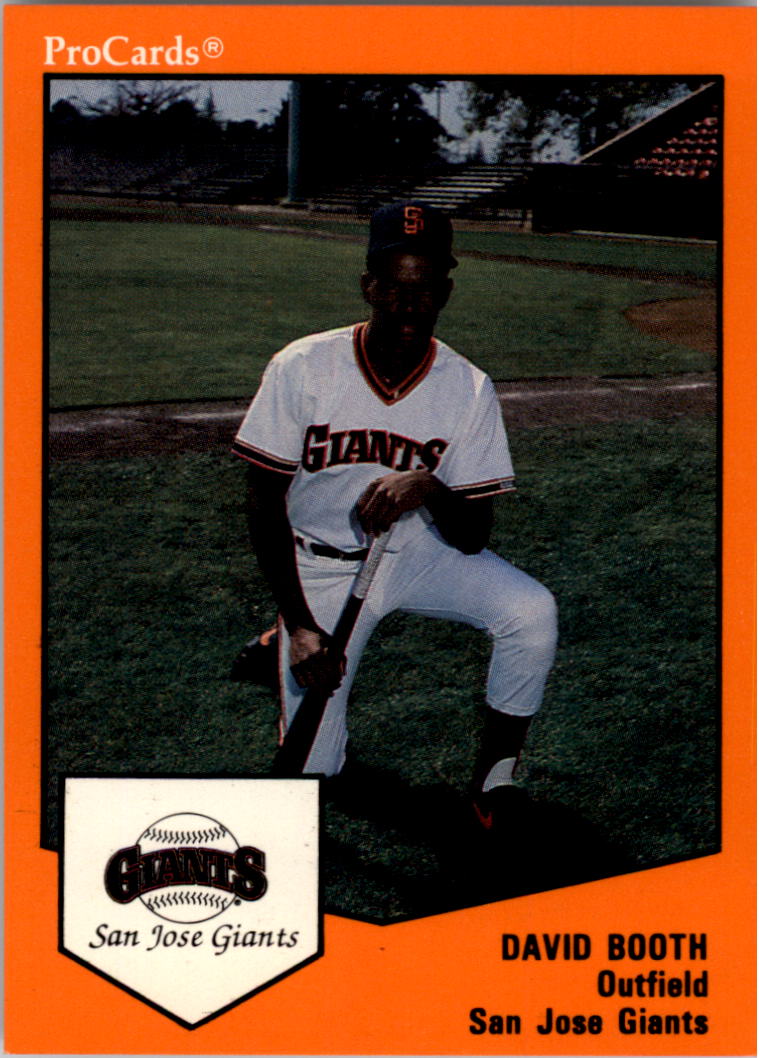 Buy David BB Booth Cards Online | David BB Booth Baseball Price Guide ...