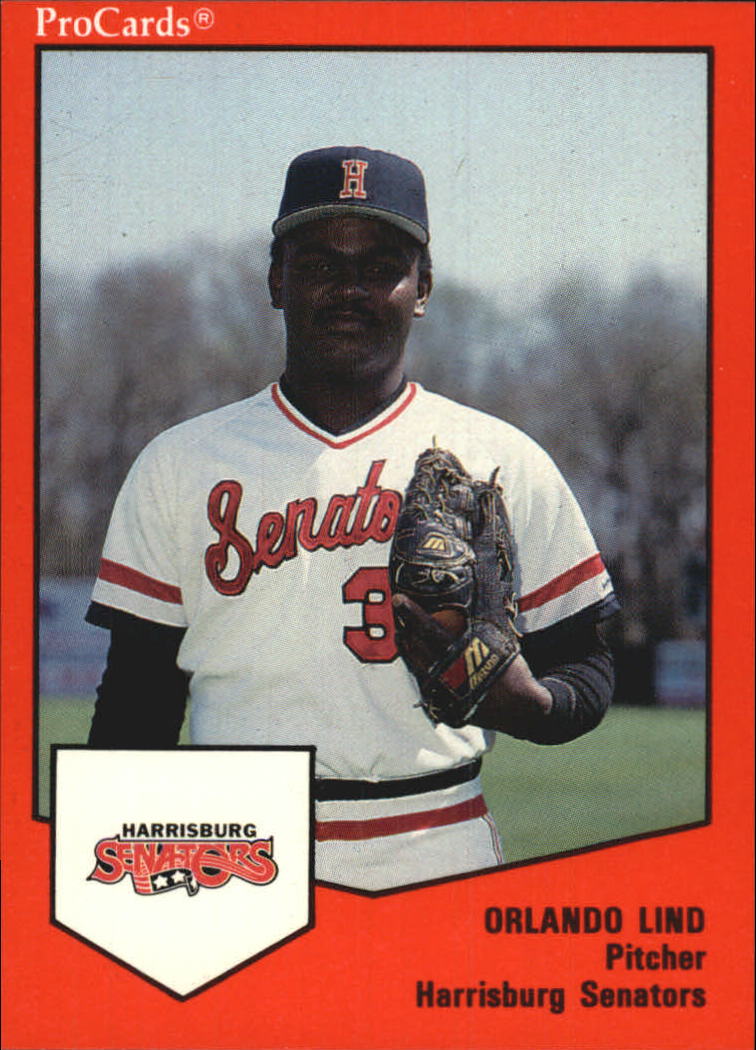 Orlando Lind Baseball Price Guide | Orlando Lind Trading Card Value ...
