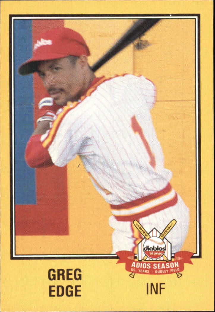 Greg Edge Baseball Price Guide | Greg Edge Trading Card Value – Beckett