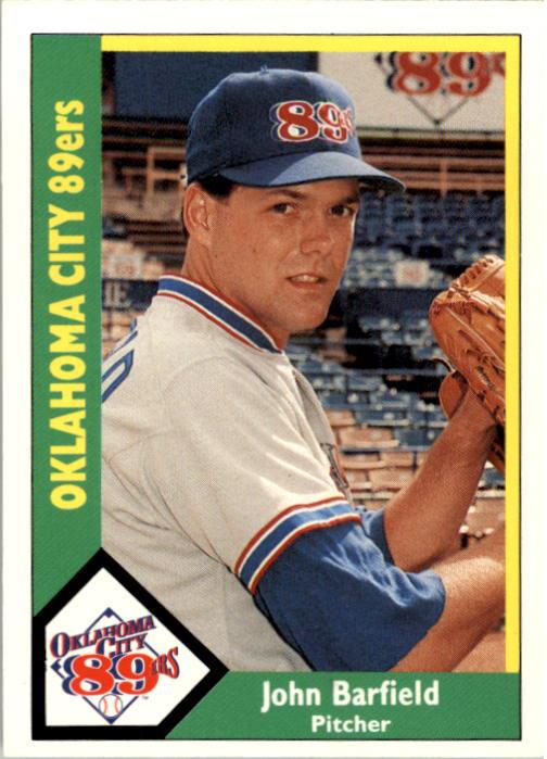 John Barfield Baseball Price Guide | John Barfield Trading Card Value ...