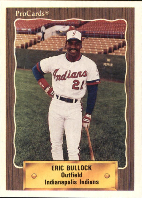 Eric Bullock Baseball Price Guide | Eric Bullock Trading Card Value ...