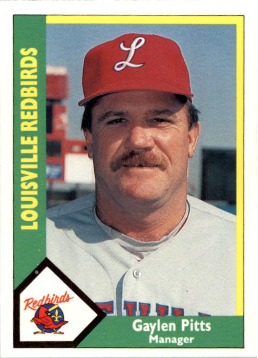 Gaylen Pitts Baseball Price Guide | Gaylen Pitts Trading Card Value ...