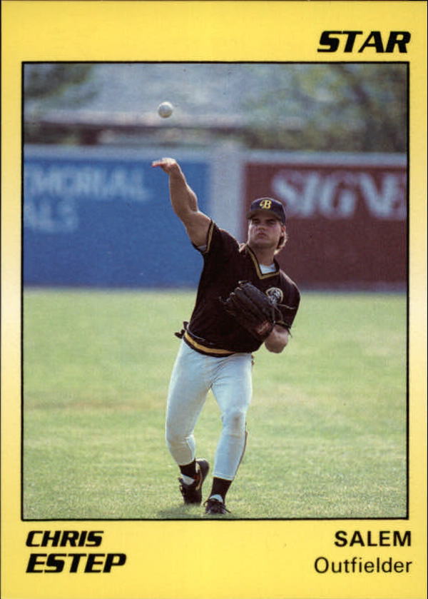 Chris Estep Baseball Price Guide | Chris Estep Trading Card Value – Beckett