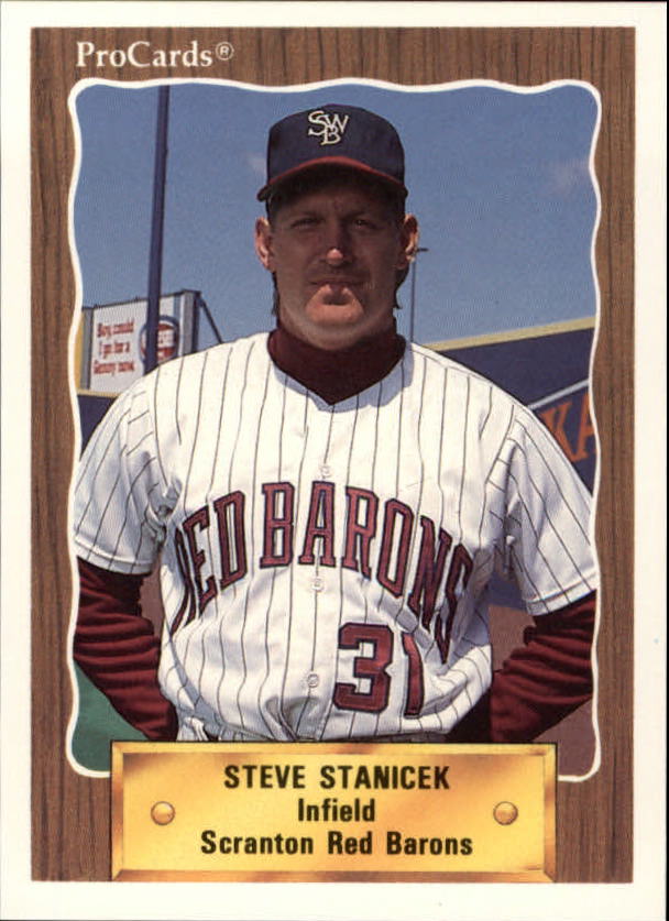 Steve Stanicek Baseball Price Guide | Steve Stanicek Trading Card Value ...