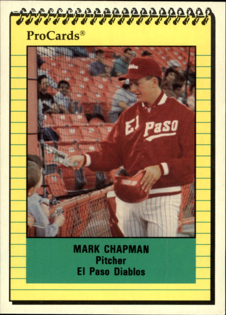 Mark Chapman Baseball Price Guide | Mark Chapman Trading Card Value ...
