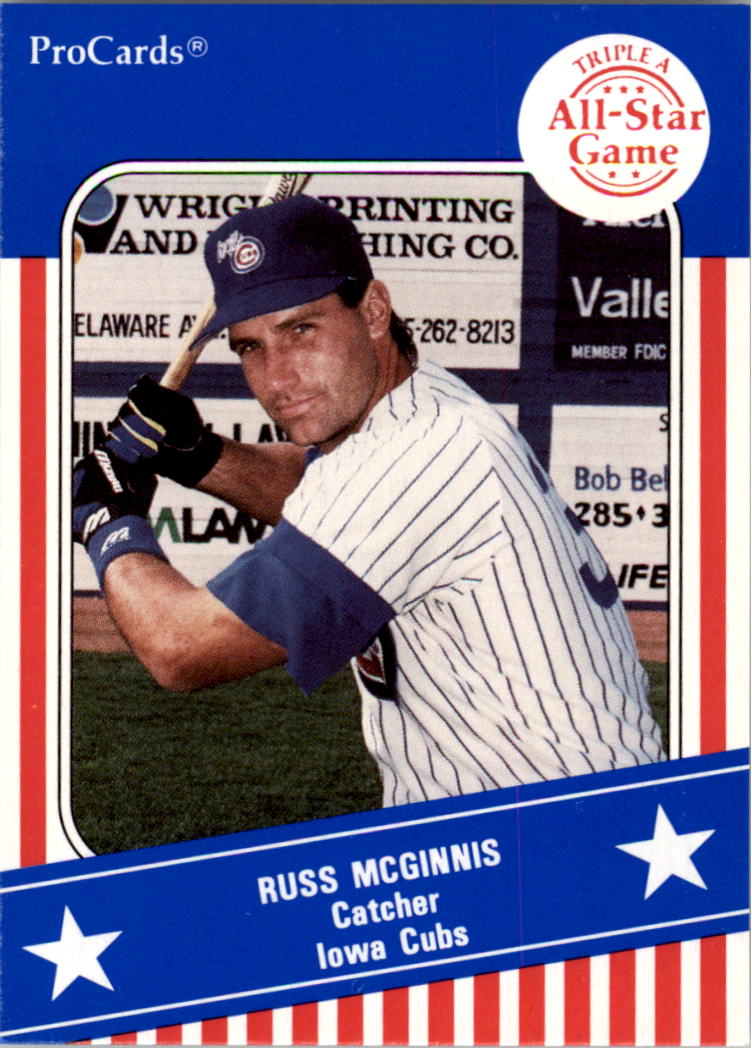 Russ McGinnis Baseball Price Guide | Russ McGinnis Trading Card Value ...