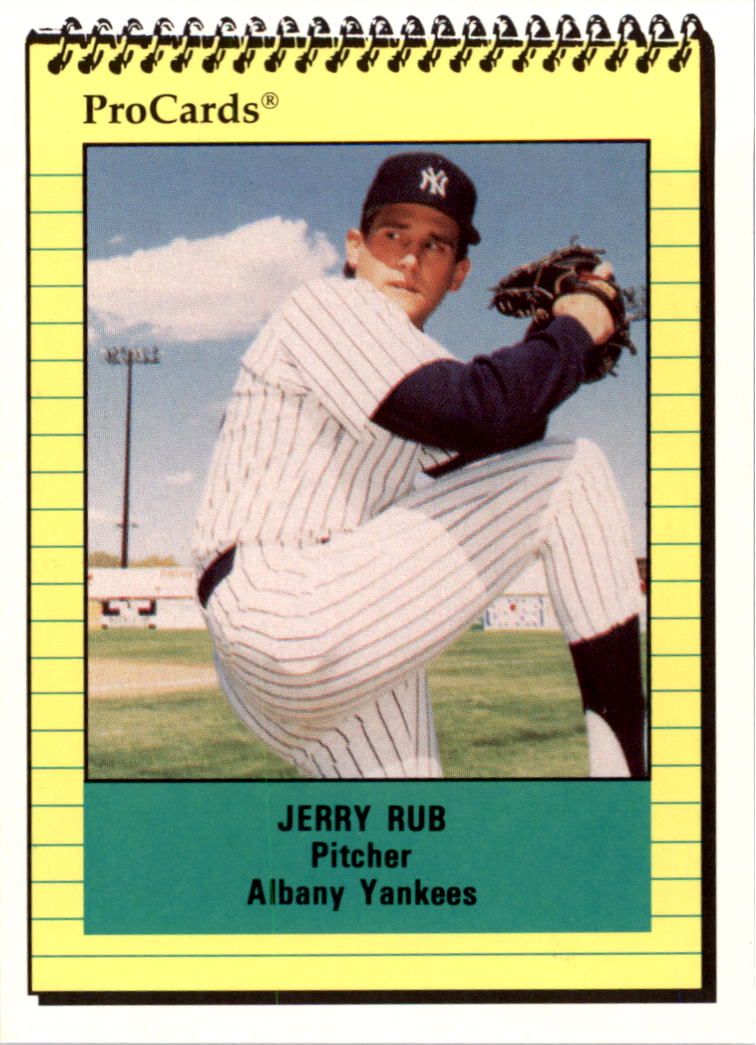 Jerry Rub Baseball Price Guide | Jerry Rub Trading Card Value – Beckett