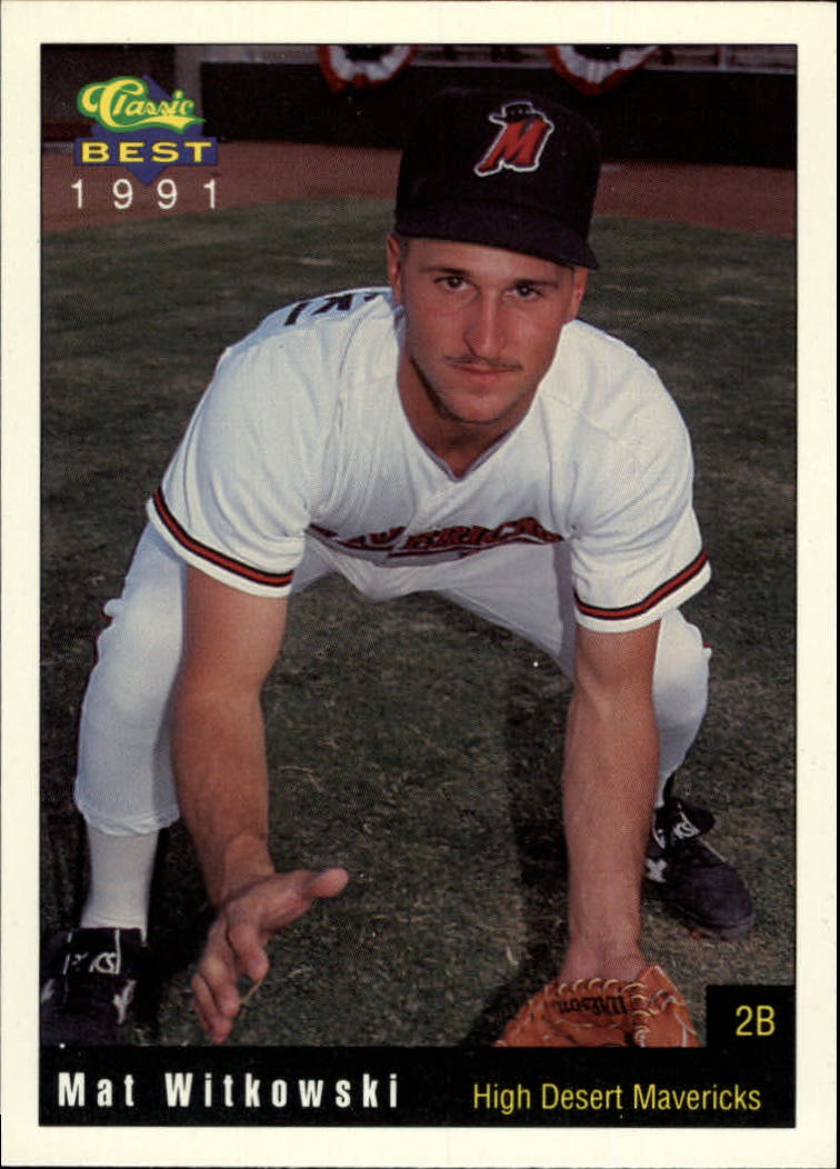 Matt Witkowski Baseball Price Guide | Matt Witkowski Trading Card Value ...