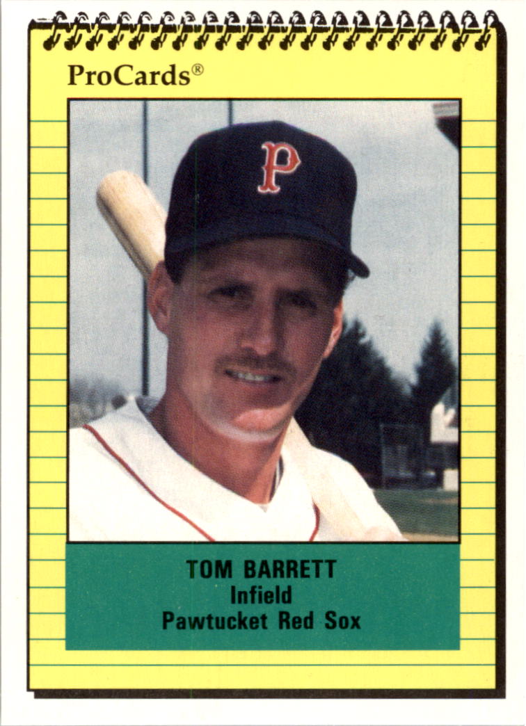 Tom Barrett Baseball Price Guide | Tom Barrett Trading Card Value – Beckett