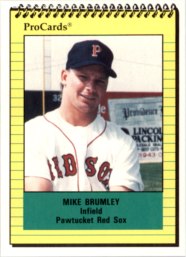 Mike 80's Brumley Baseball Price Guide | Mike 80's Brumley Trading Card ...
