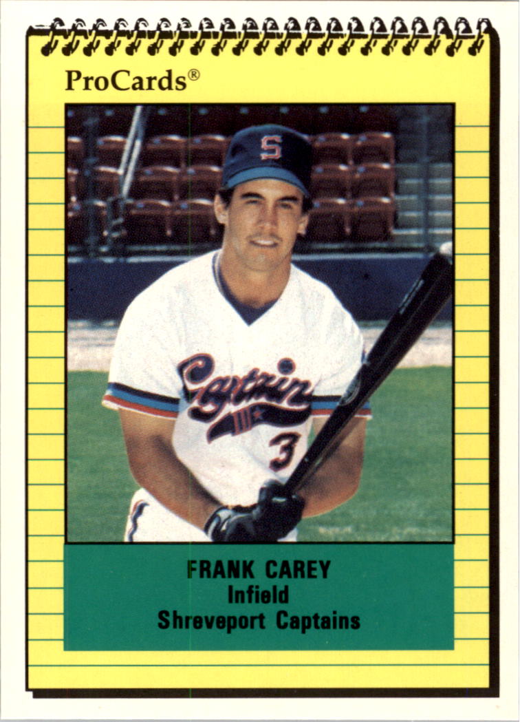 Frank Carey Baseball Price Guide | Frank Carey Trading Card Value – Beckett