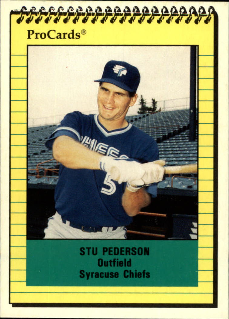 Stu Pederson Baseball Price Guide | Stu Pederson Trading Card Value ...