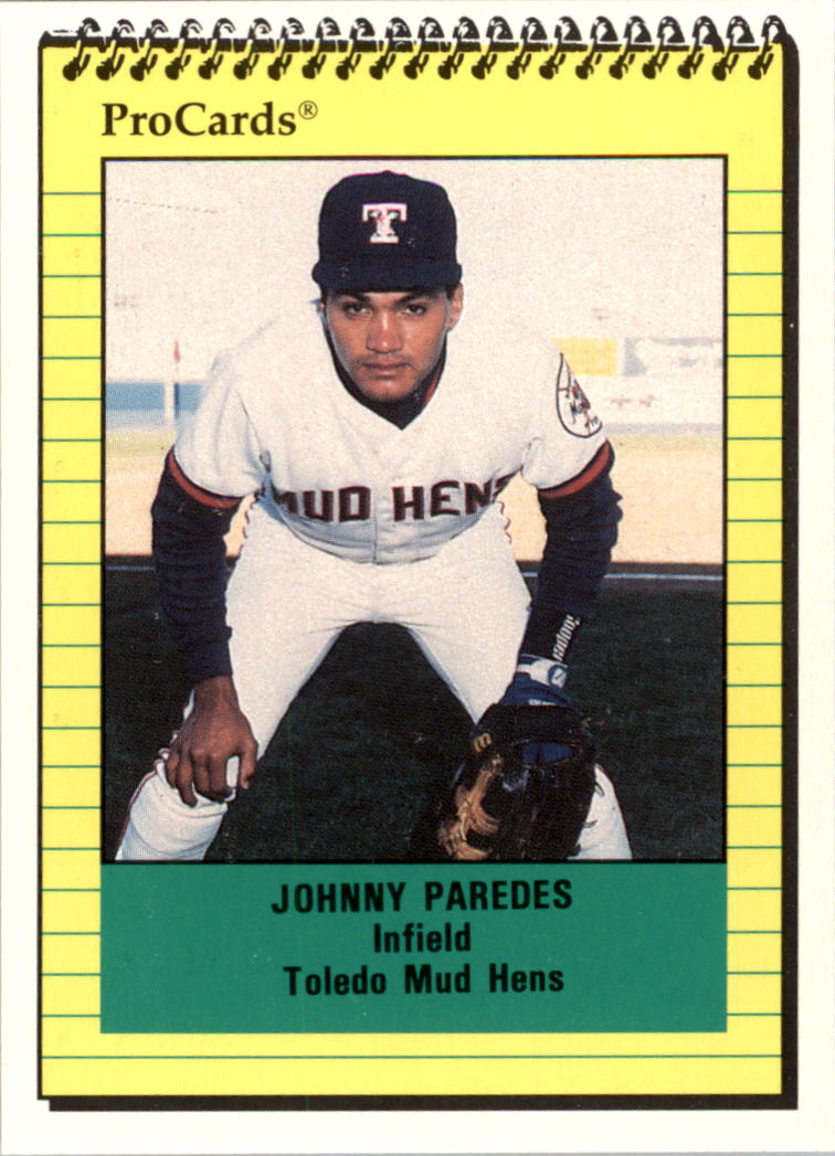 Johnny Paredes Baseball Price Guide | Johnny Paredes Trading Card Value ...
