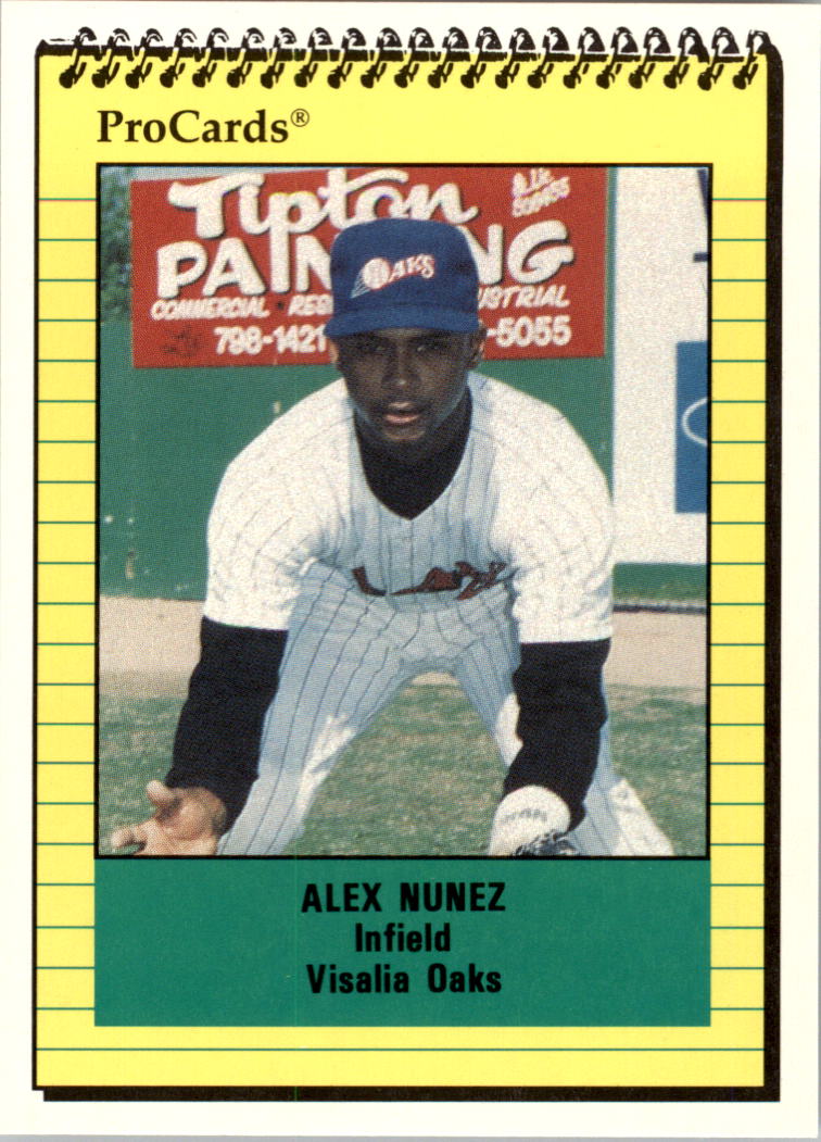 Alex Nunez Baseball Price Guide | Alex Nunez Trading Card Value – Beckett