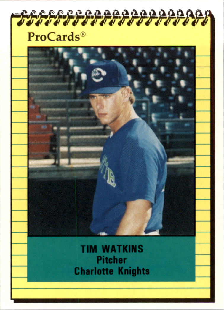Tim Watkins Baseball Price Guide | Tim Watkins Trading Card Value – Beckett