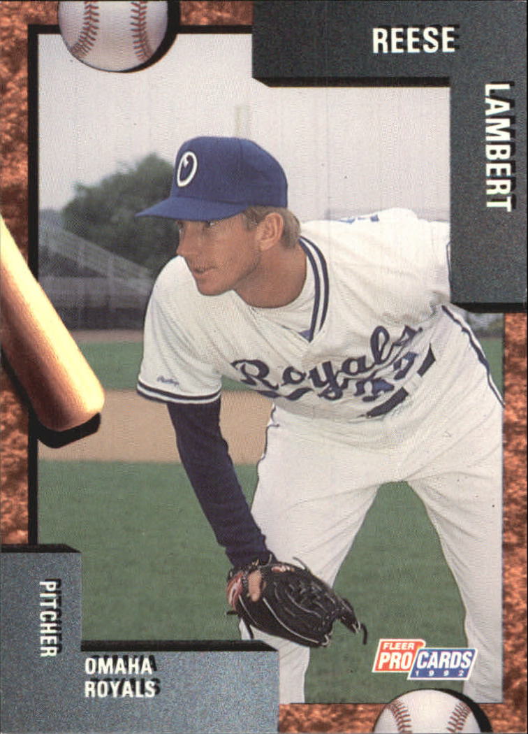 Reese Lambert Baseball Price Guide | Reese Lambert Trading Card Value ...