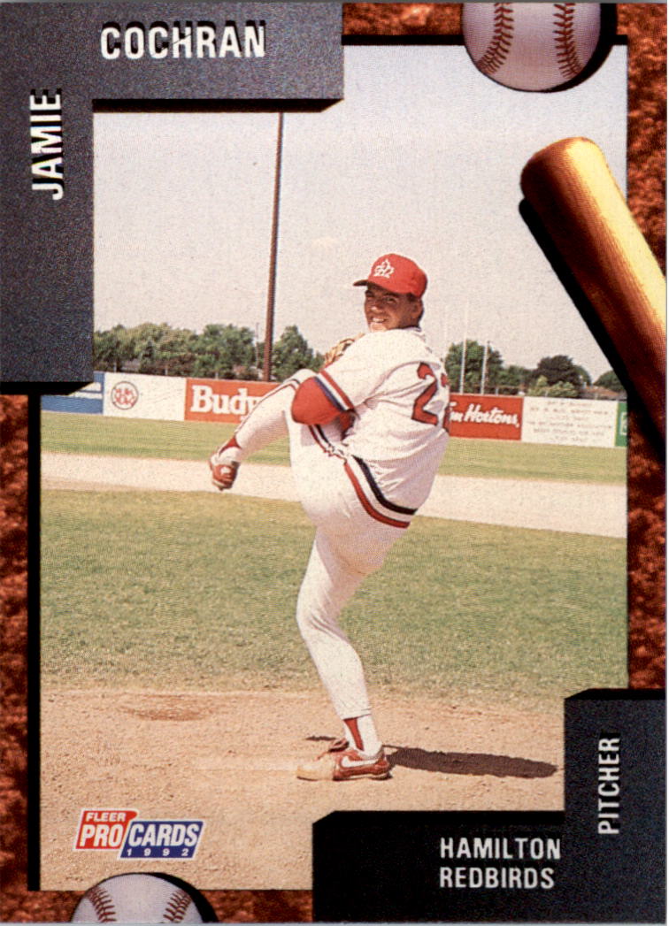 Jamie Cochran Baseball Price Guide | Jamie Cochran Trading Card Value ...