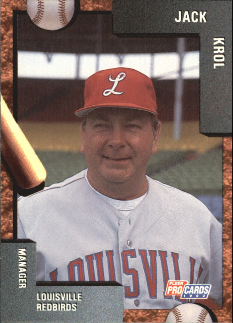 Buy Jack Krol Cards Online | Jack Krol Baseball Price Guide - Beckett