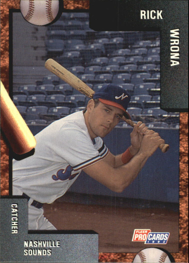 Rick Wrona Baseball Price Guide | Rick Wrona Trading Card Value – Beckett