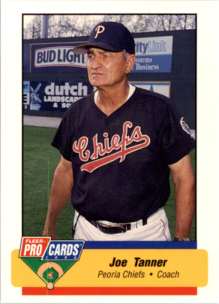 Joe Tanner Baseball Price Guide | Joe Tanner Trading Card Value – Beckett