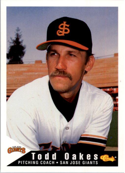 Todd Oakes Baseball Price Guide | Todd Oakes Trading Card Value – Beckett