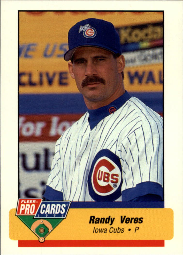 Buy Randy Veres Cards Online | Randy Veres Baseball Price Guide - Beckett