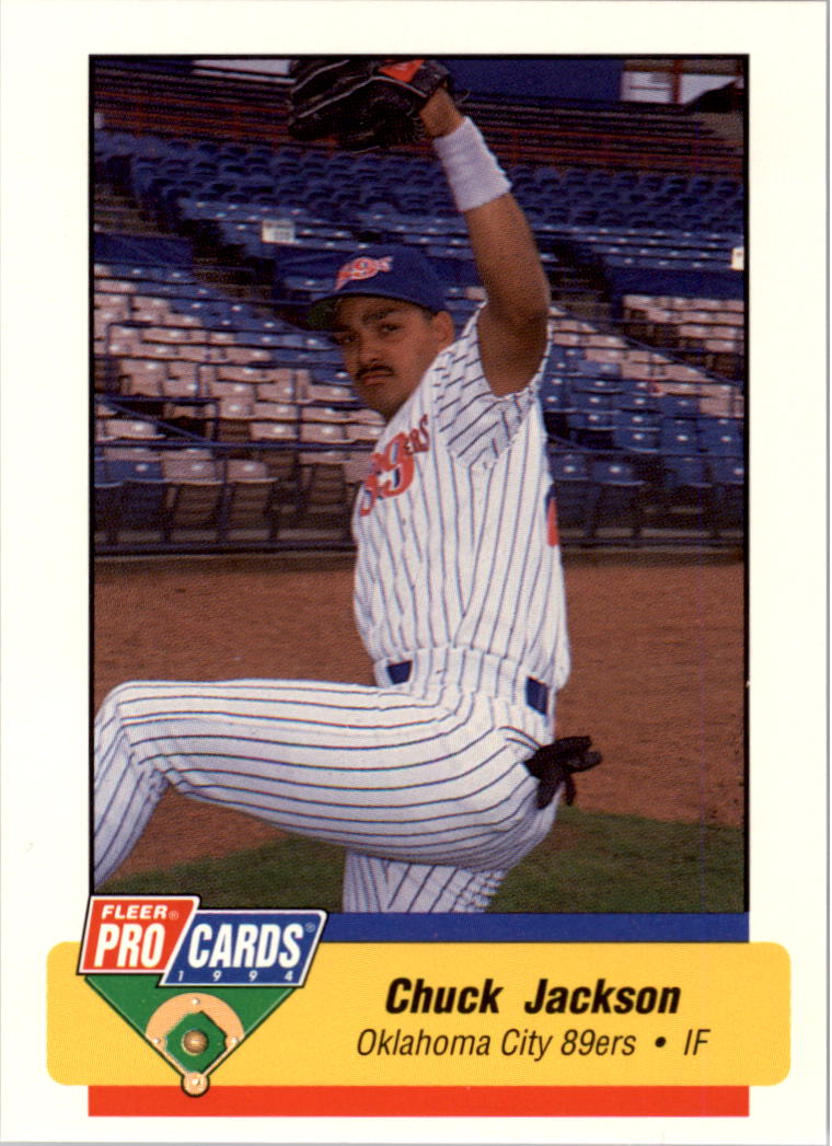 Chuck Jackson Baseball Price Guide | Chuck Jackson Trading Card Value ...