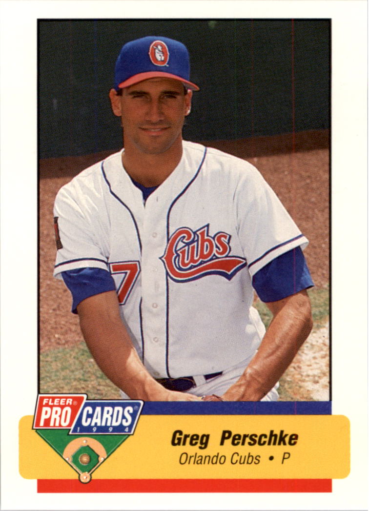Greg Perschke Baseball Price Guide | Greg Perschke Trading Card Value ...