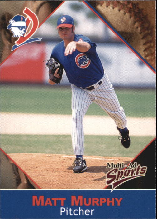 Matt Murphy Baseball Price Guide | Matt Murphy Trading Card Value – Beckett