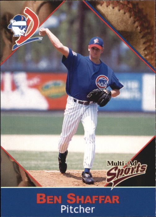Ben Shaffar Baseball Price Guide | Ben Shaffar Trading Card Value – Beckett