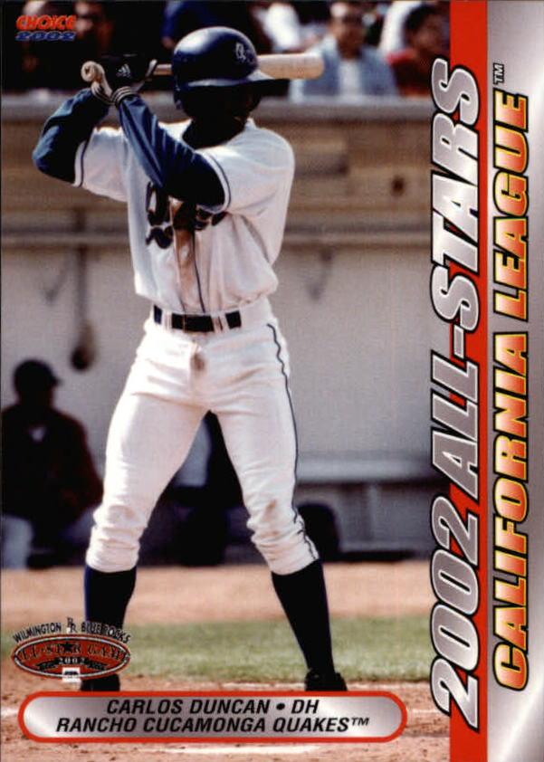 Carlos Duncan Baseball Price Guide | Carlos Duncan Trading Card Value ...