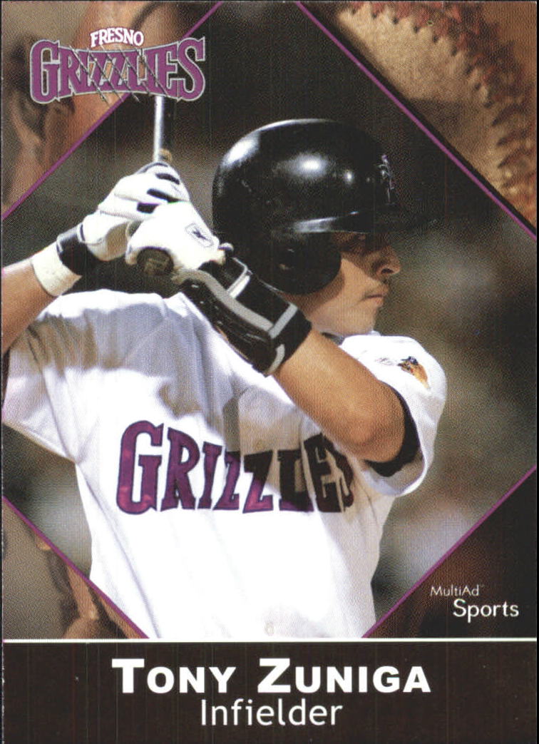 Tony Zuniga Baseball Price Guide | Tony Zuniga Trading Card Value – Beckett