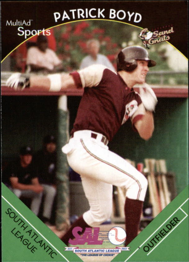 Patrick Boyd Baseball Price Guide | Patrick Boyd Trading Card Value ...