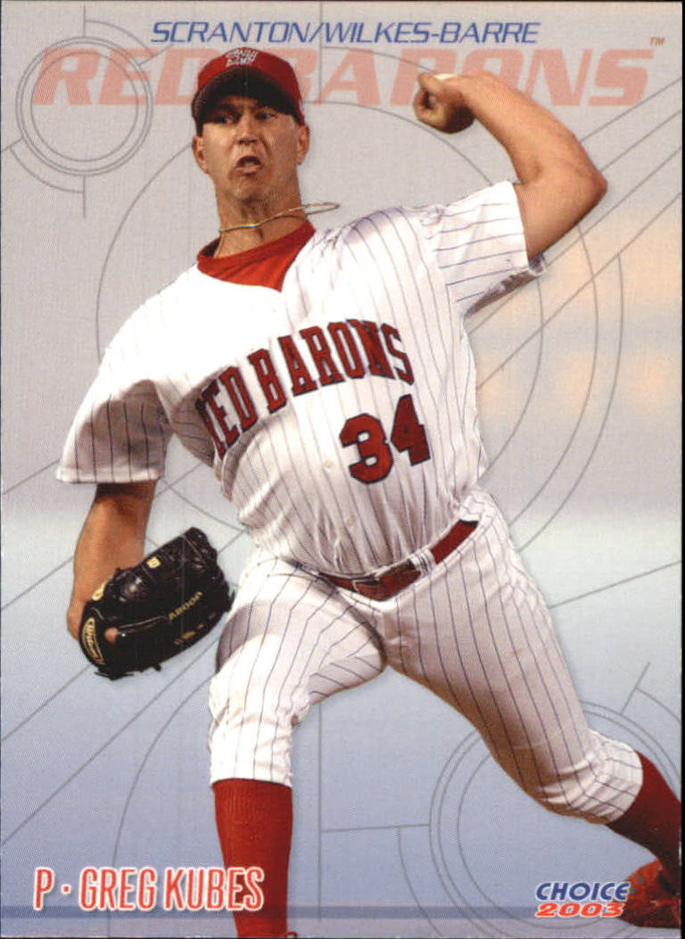 Greg Kubes Baseball Price Guide | Greg Kubes Trading Card Value – Beckett