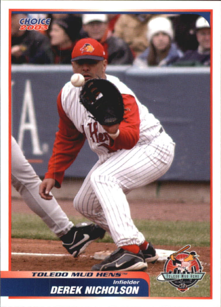 Derek Nicholson Baseball Price Guide | Derek Nicholson Trading Card ...