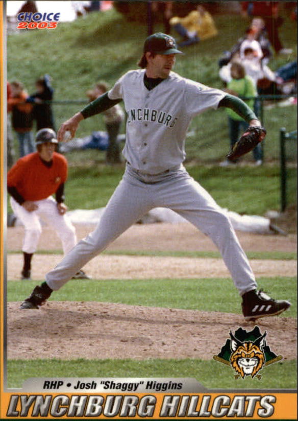 Josh Higgins Baseball Price Guide | Josh Higgins Trading Card Value ...