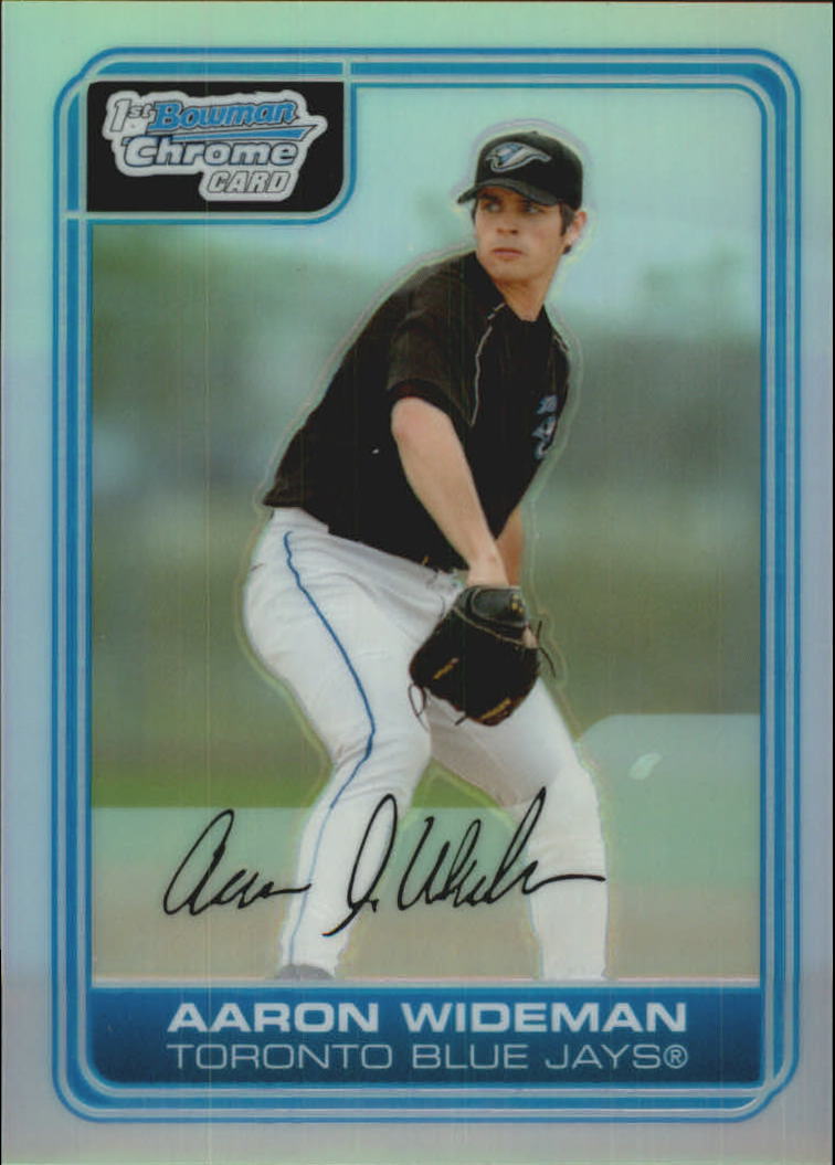 A.J. Wideman Baseball Price Guide | A.J. Wideman Trading Card Value ...