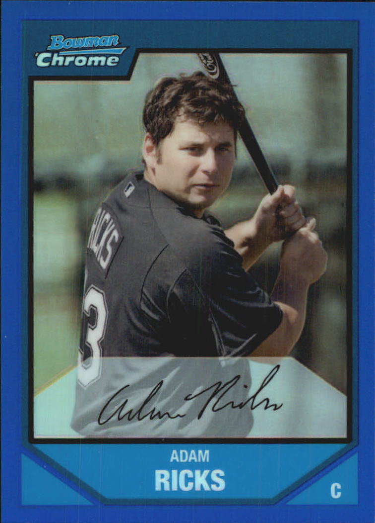 Adam Ricks Baseball Price Guide | Adam Ricks Trading Card Value – Beckett