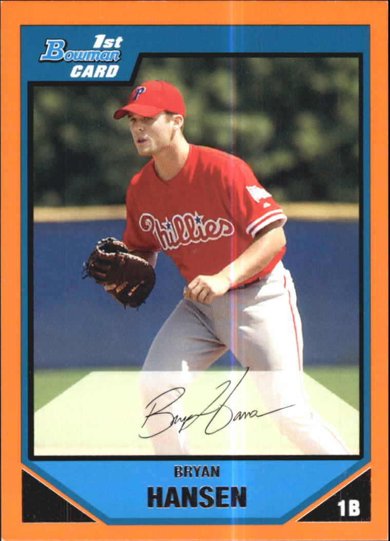 Bryan Hansen Baseball Price Guide | Bryan Hansen Trading Card Value ...