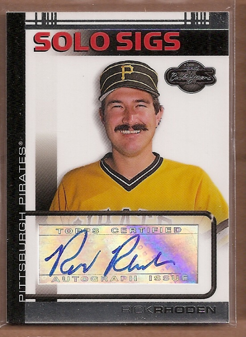 Rick Rhoden Baseball Price Guide | Rick Rhoden Trading Card Value – Beckett