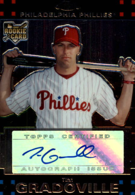 Tim Gradoville Baseball Price Guide | Tim Gradoville Trading Card Value ...